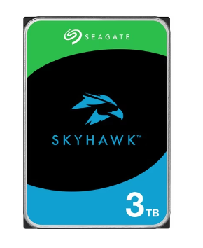 Seagate SKYHAWK 3TB SURVEILLANCE HDD 3.5" 5400RPM SATA 256MB- ST3000VX