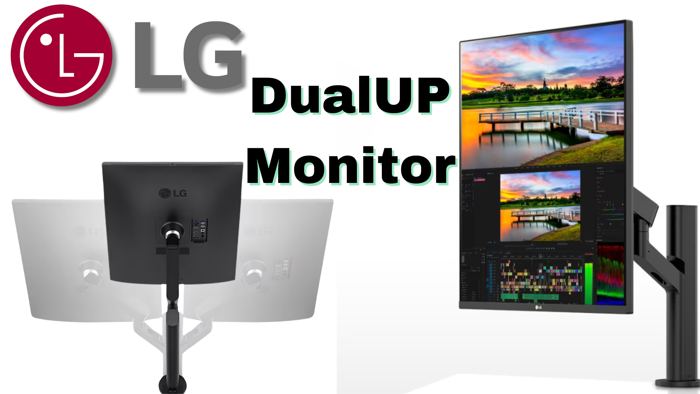 Enhance Your Productivity with the LG Dualup Ergo 27.6" SDGHD Nano IPS