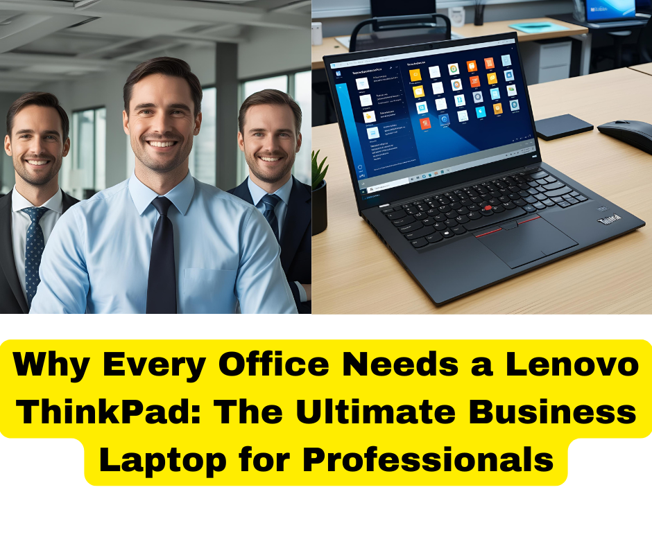 Why Every Office Needs a Lenovo ThinkPad: The Ultimate Business Laptop