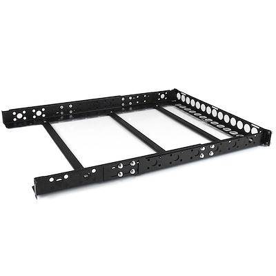 Startech 1U Fixed 19" Adjustable Depth Universal Server Rack Rails ...