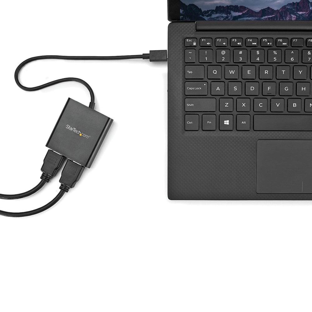 Startech 2-Port Multi Monitor Adapter - USB-C to 2x HDMI Video Splitte Startech 2-Port Multi Monitor Adapter - USB-C to 2x HDMI Video Splitte