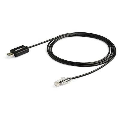 StarTech 6 ft. (1.8 m) Cisco USB Console Cable - USB to RJ45 ICUSBROLL